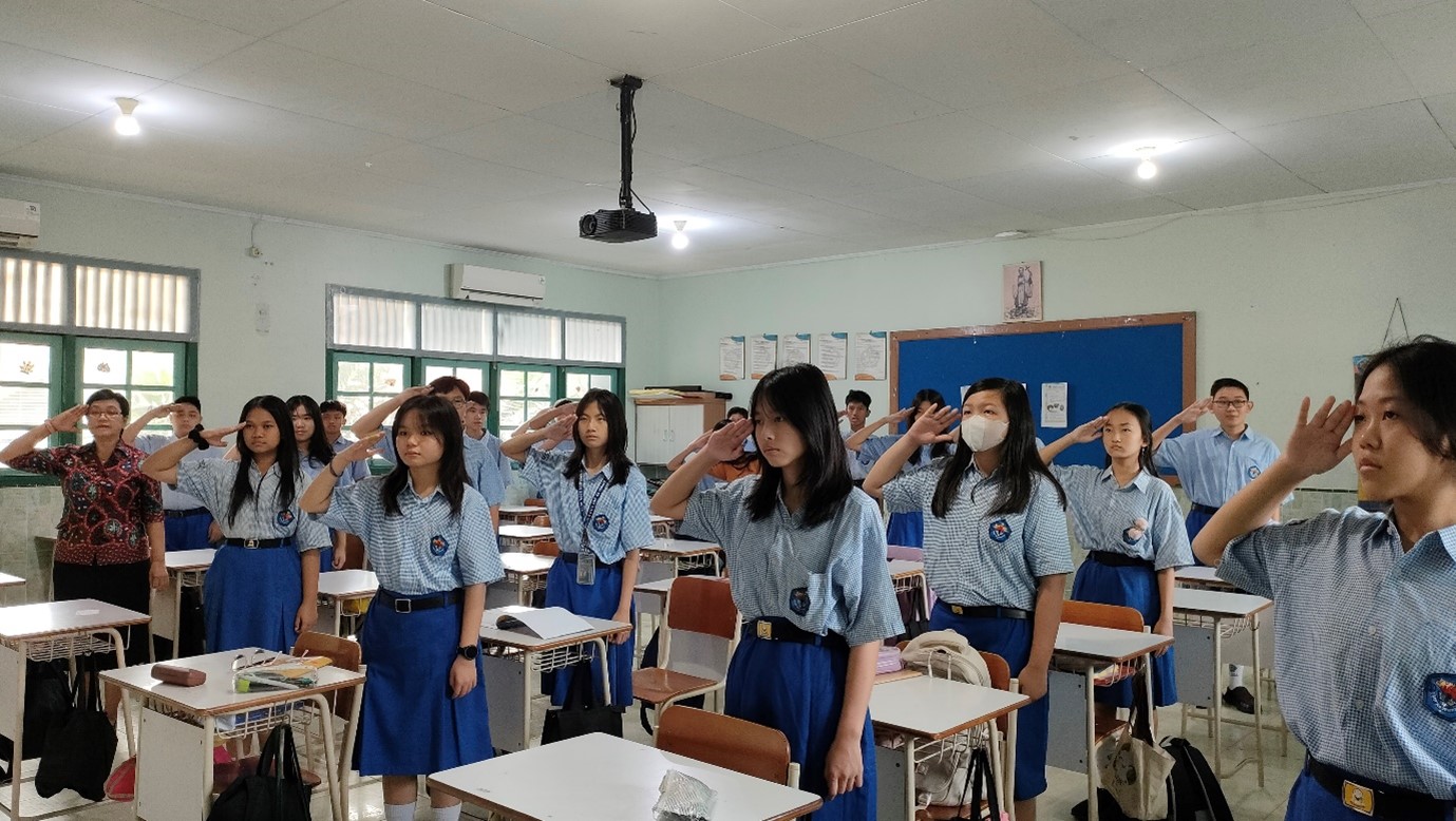 Jam Kreativitas SMP Xavepa Gemilang dengan SAKAI SAMBAYAN