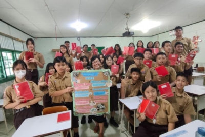 SAKAI SAMBAYAN (Saya Pakai Sampah Bumiku Nyaman) SMP Xaverius 2 Bandar ...